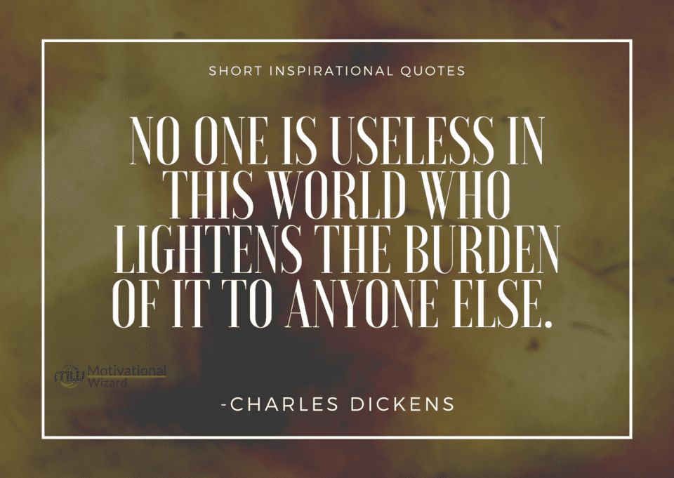 Top 40 Short Inspirational Quotes