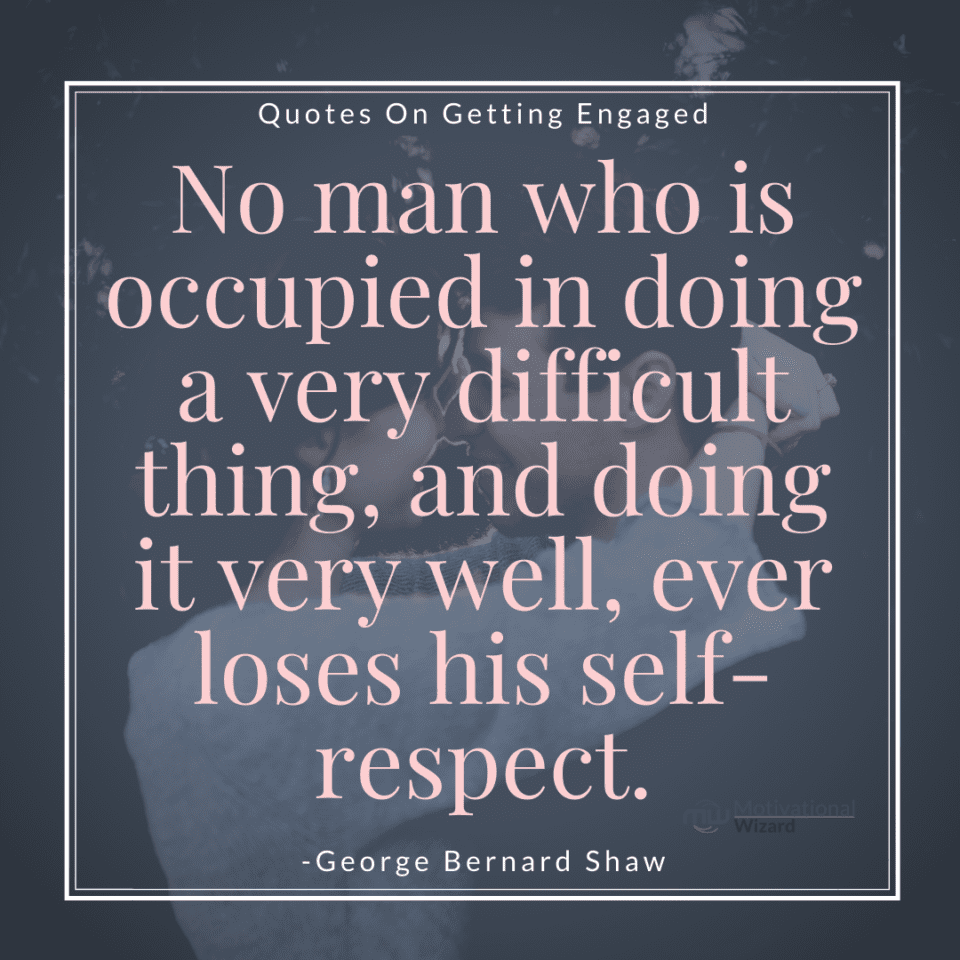 Quotes On Getting Engaged