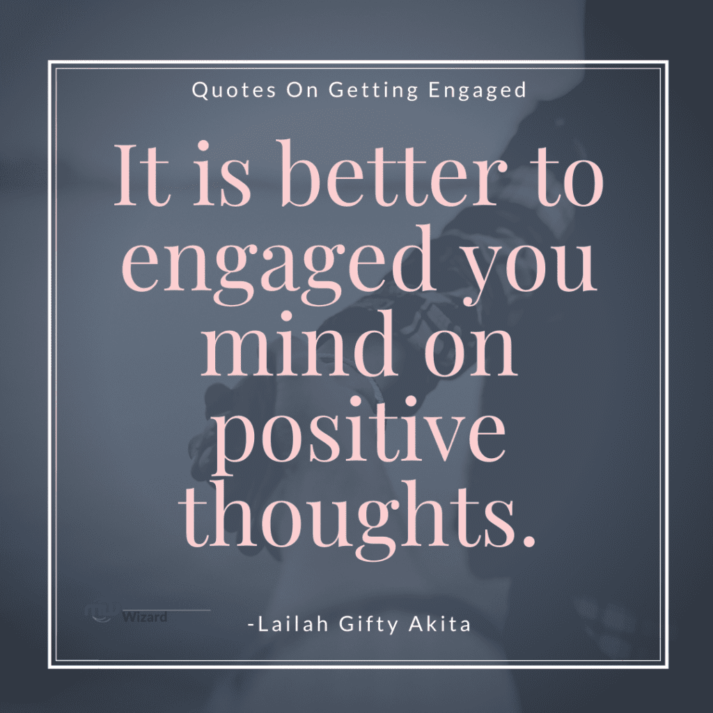 Quotes On Getting Engaged