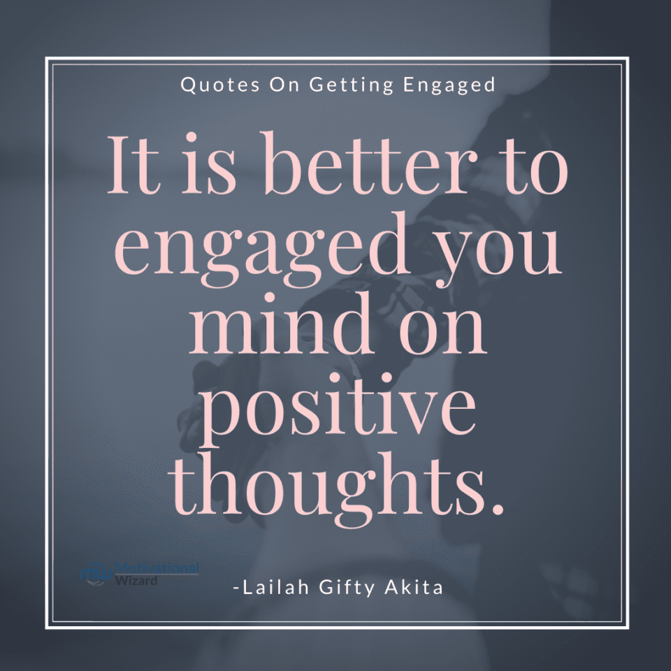 Quotes On Getting Engaged