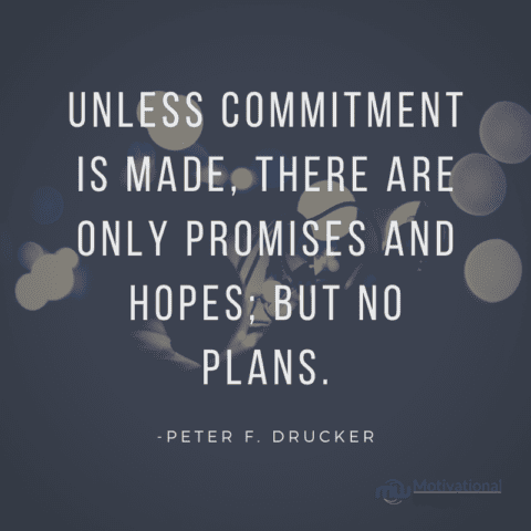 30 Inspirational Quotes On Commitment