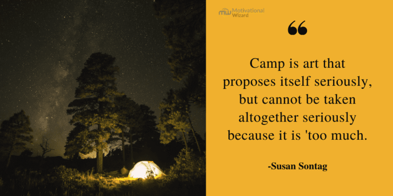 Amazing Quotes On Camp