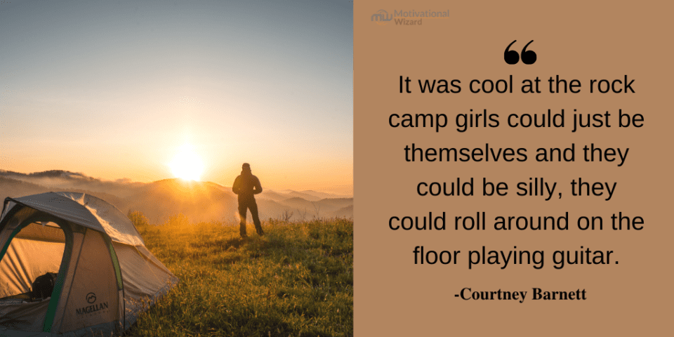 Amazing Quotes On Camp