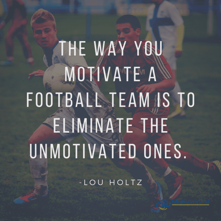Motivational Football Team Quotes