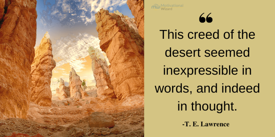 Top 30 Desert Quotes