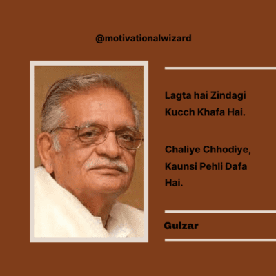 Romantic & Cute Gulzar Quotes To Express Your Love