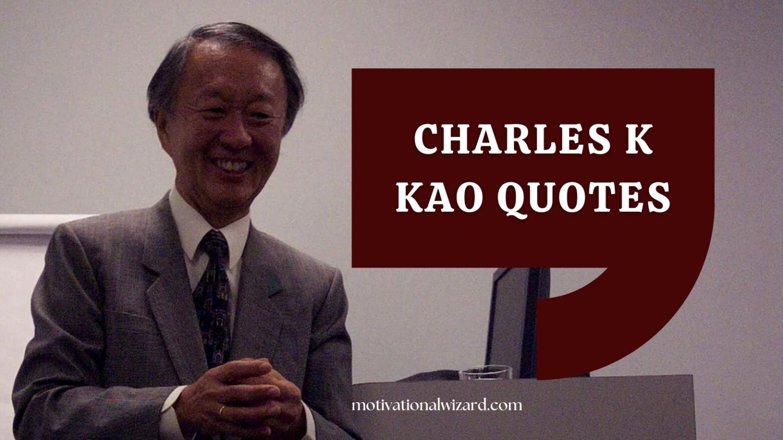 Charles K Kao Quotes About Life, Ideas and Success
