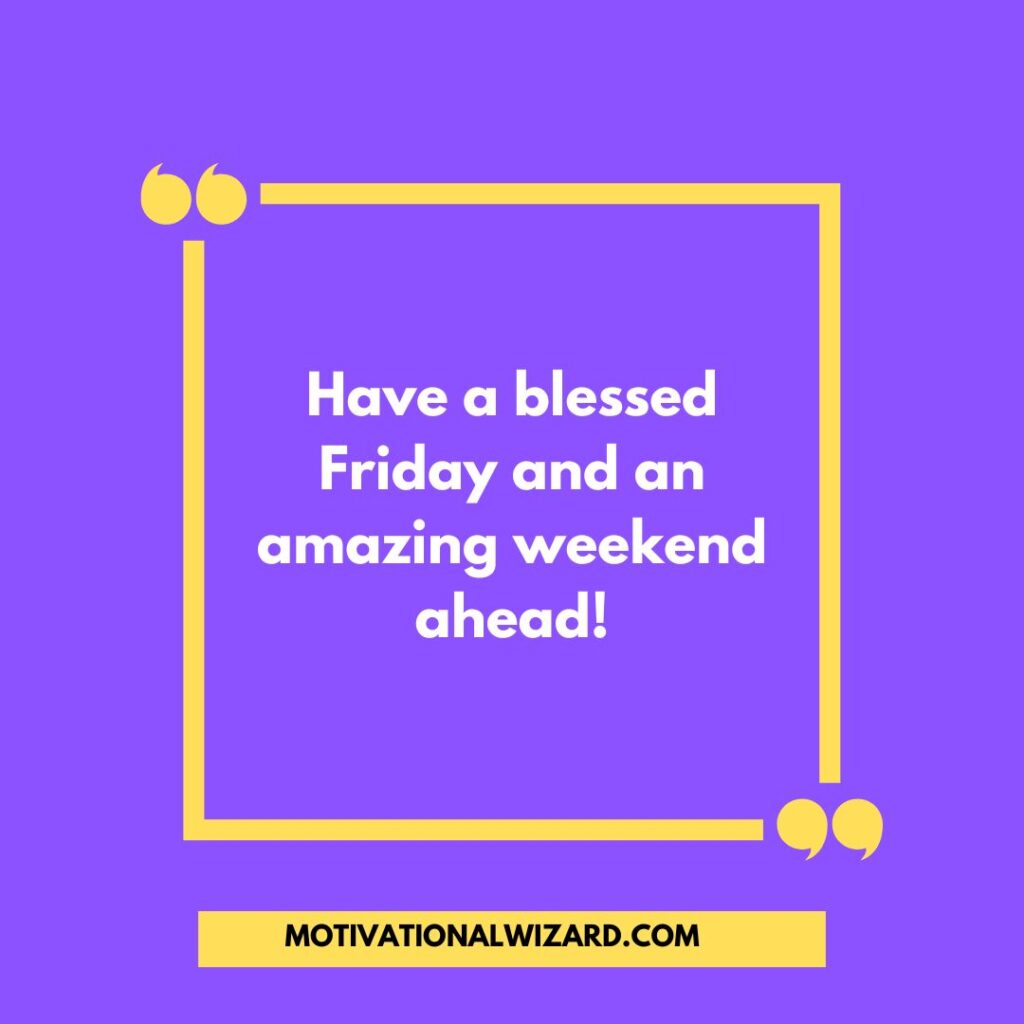Friday Blessings, Prayers, Wishes and Messages Collection