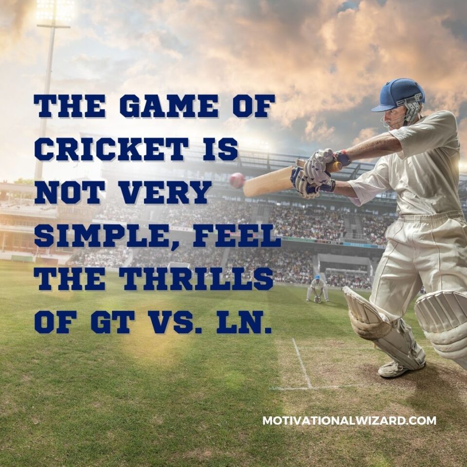 Empowering Cricket Quotes That Encourage Resilience And Sportsmanship