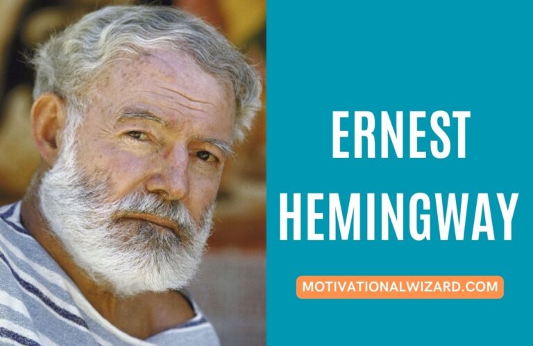 Ernest Hemingway Quotes From Intense And Emotional Prose