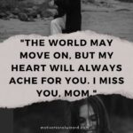 271 Touching Missing You Mother Quotes | Messages | Images
