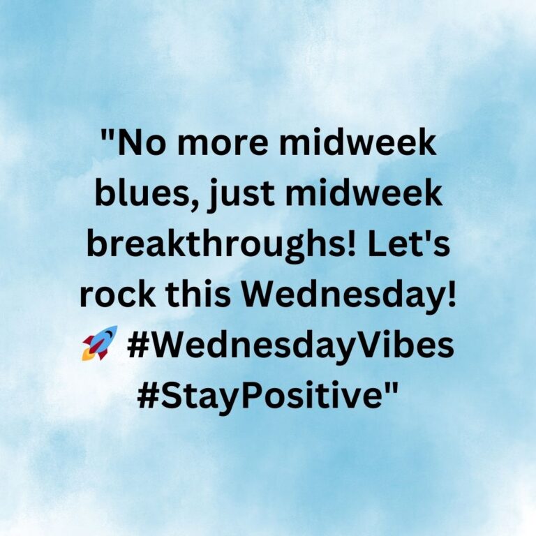 Motivational Wednesday Quotes For Work