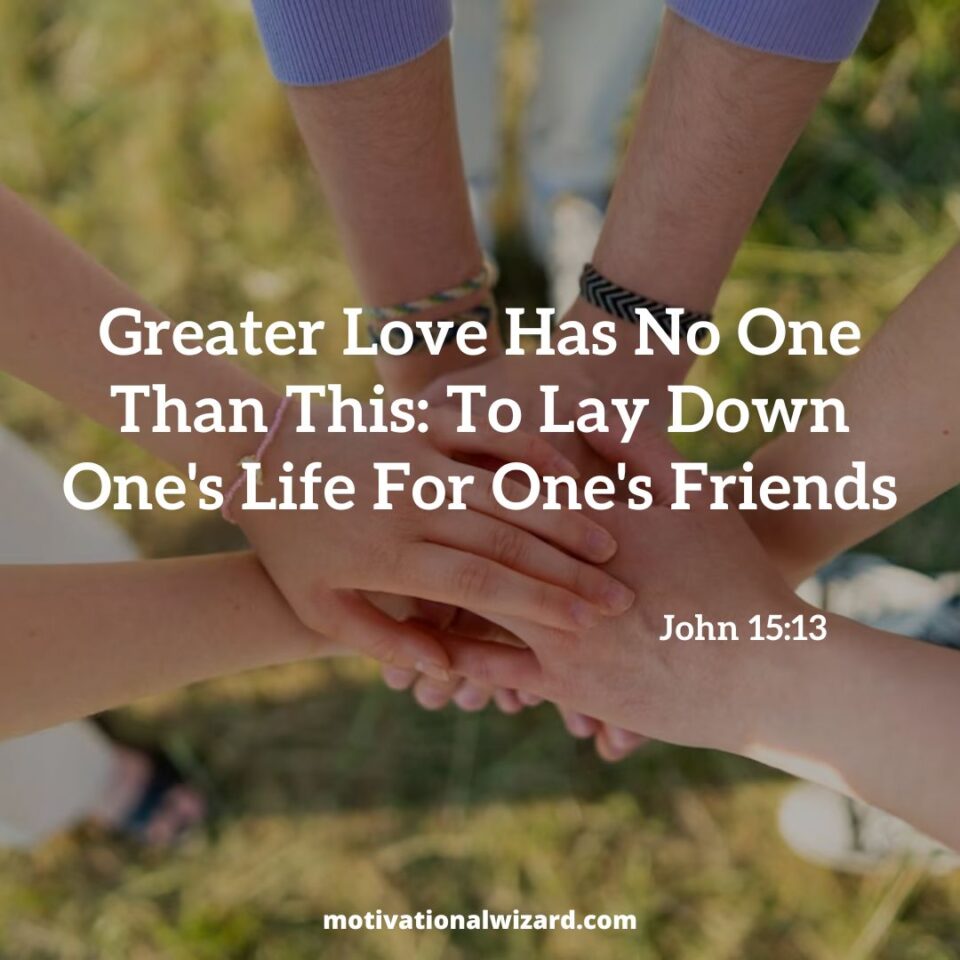Top Bible Verses About Friendship And Companionship To Explore The ...